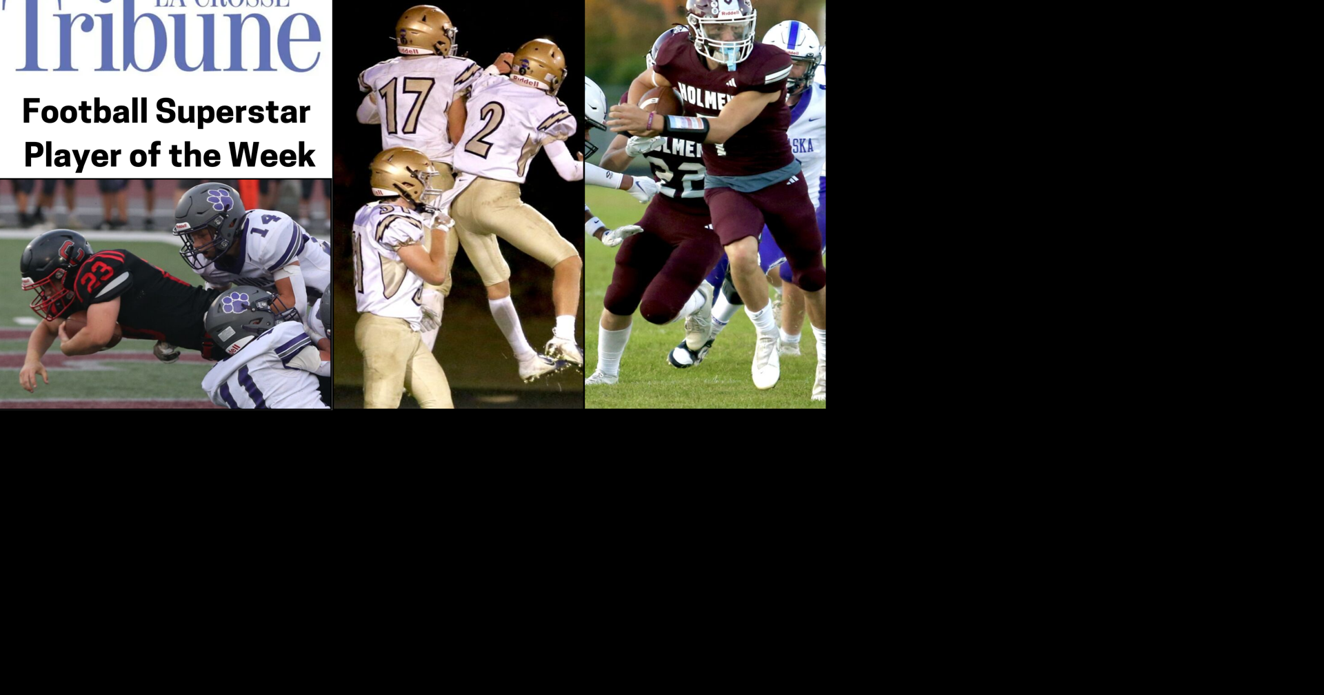 Vote for Tribune's football superstar of the week from top 5 performers