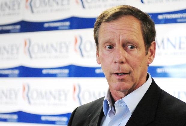 Neumann attacks Obama in campaign stop