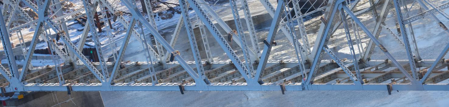 PHOTOS: Lansing bridge is falling down