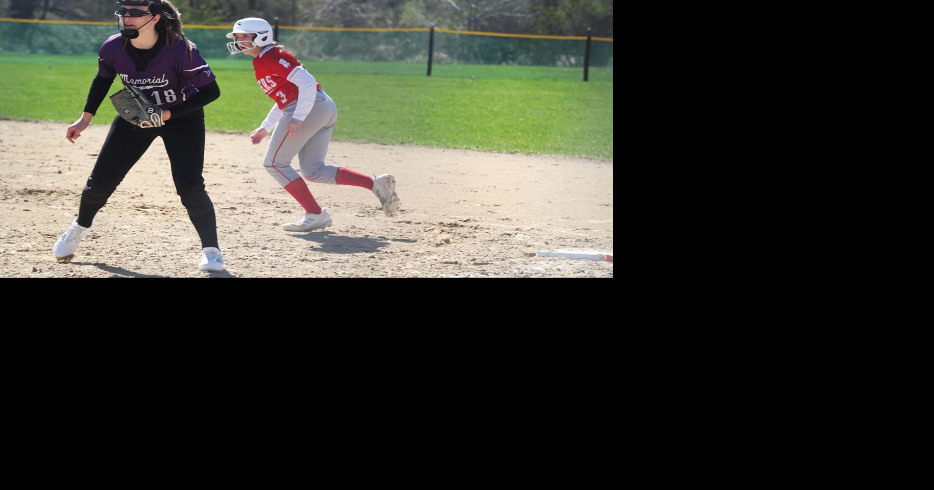 Scenes from Eau Claire Memorial at La Crosse Logan softball