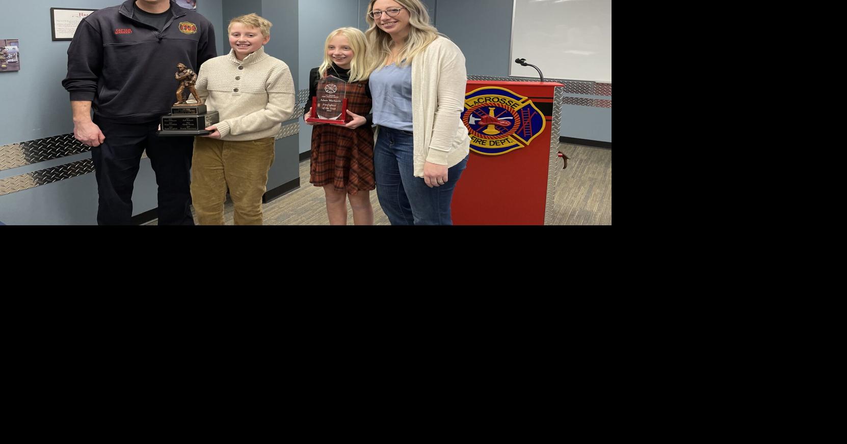 Adam Markert chosen as La Crosse Firefighter of the Year