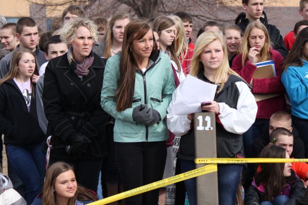 Mock crash sends a sobering message