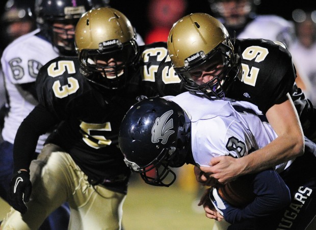 Prep football playoffs: Caledonia cruises on