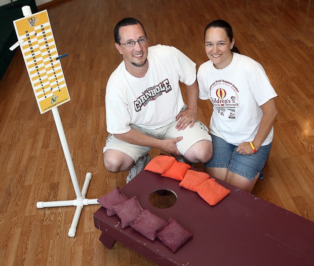 Cornhole Commissioner hopes sport with goofy name helps good cause