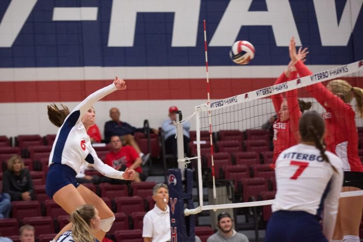 Viterbo women's volleyball: V-Hawks go to five sets against one-loss ...