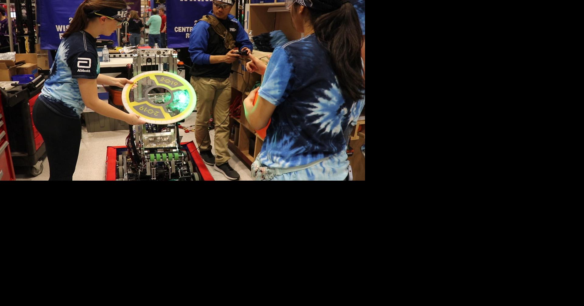 High school students compete in robotics competition at La Crosse Center