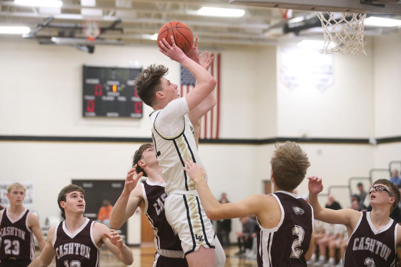 Scenes from Cashton at Onalaska Luther boys basketball