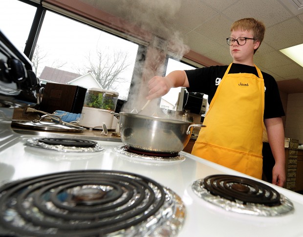 Middle-schoolers get cooking for contest to promote healthy eating