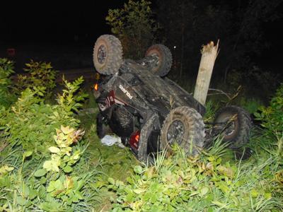 Two injured in Vernon County UTV rollover