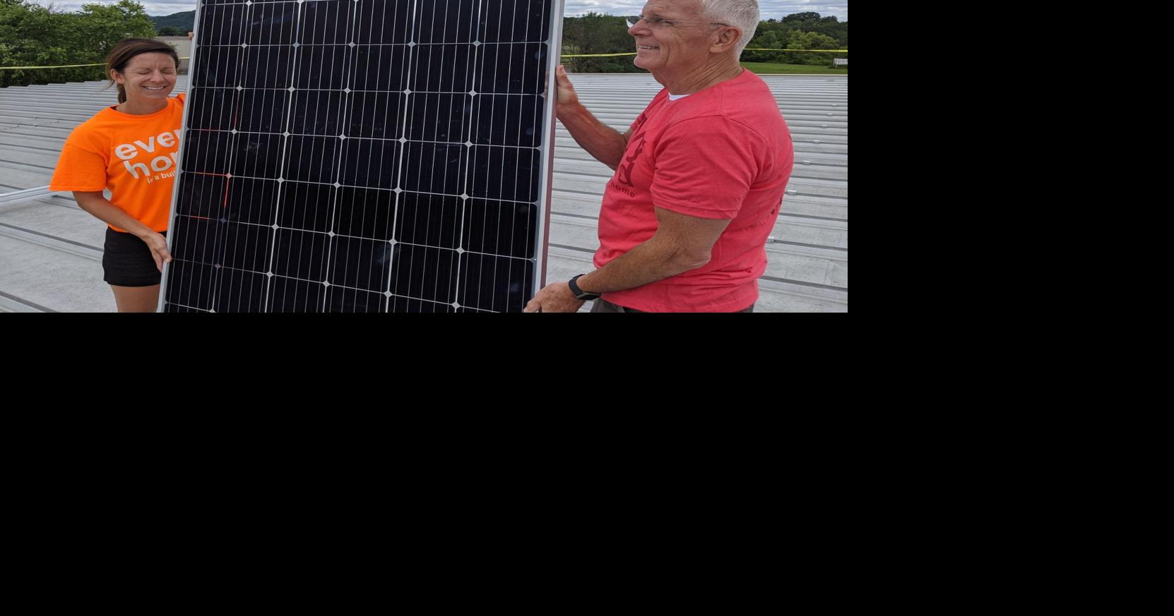 Habitat La Crosse adds solar power
