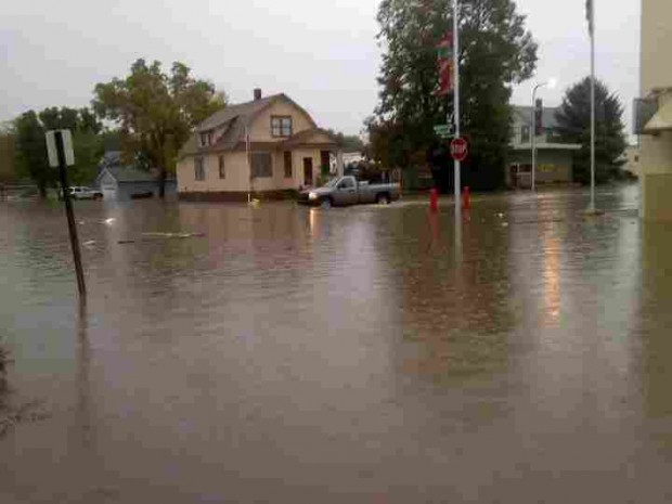 Trempealeau River crests in Arcadia