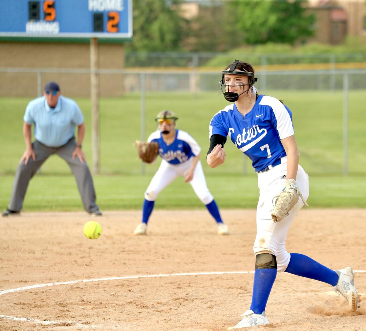 Local sports roundup: Cotter softball advances as Pat Bowlin ties state ...