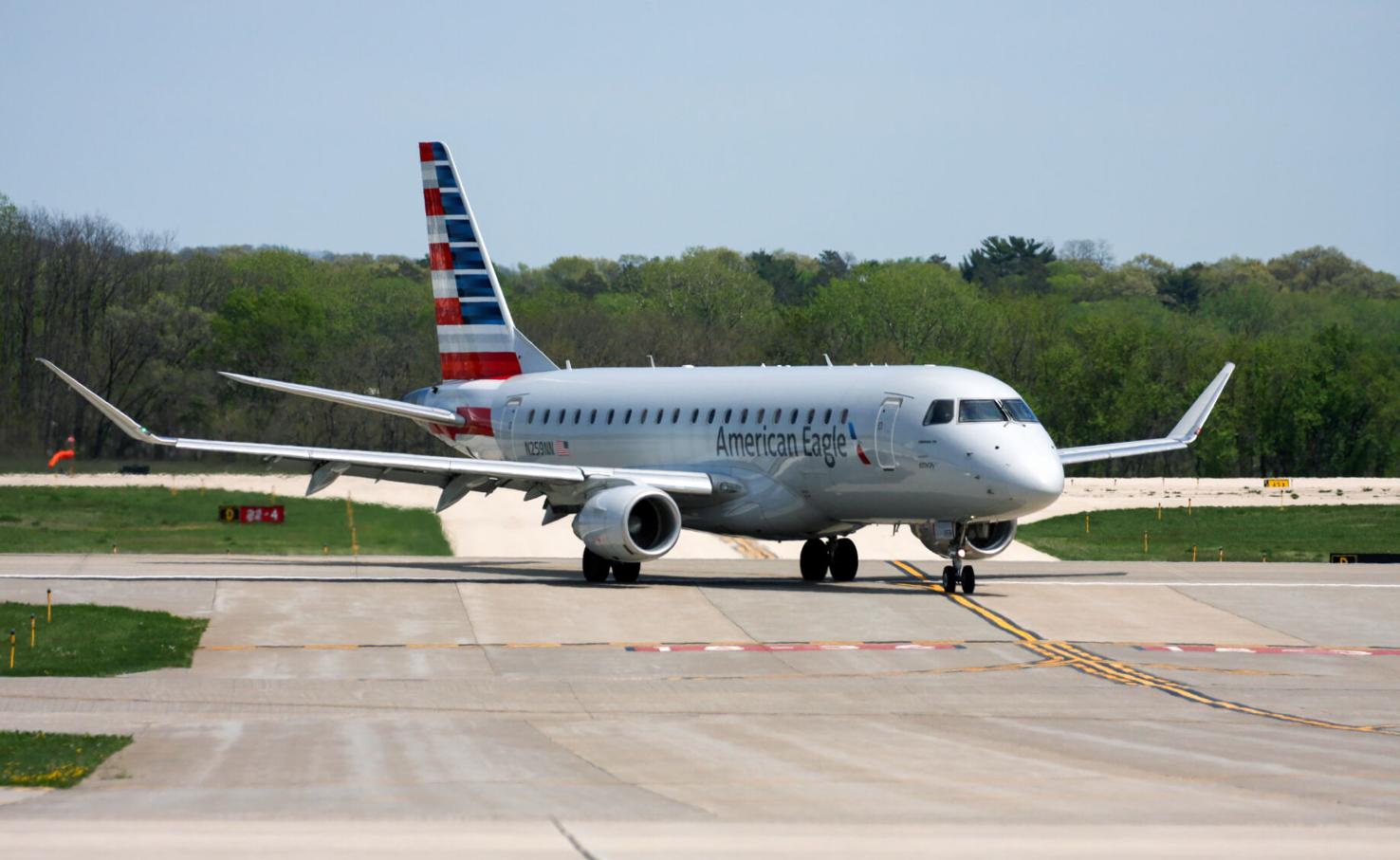 La Crosse Regional Airport adds American Airlines E175 aircraft
