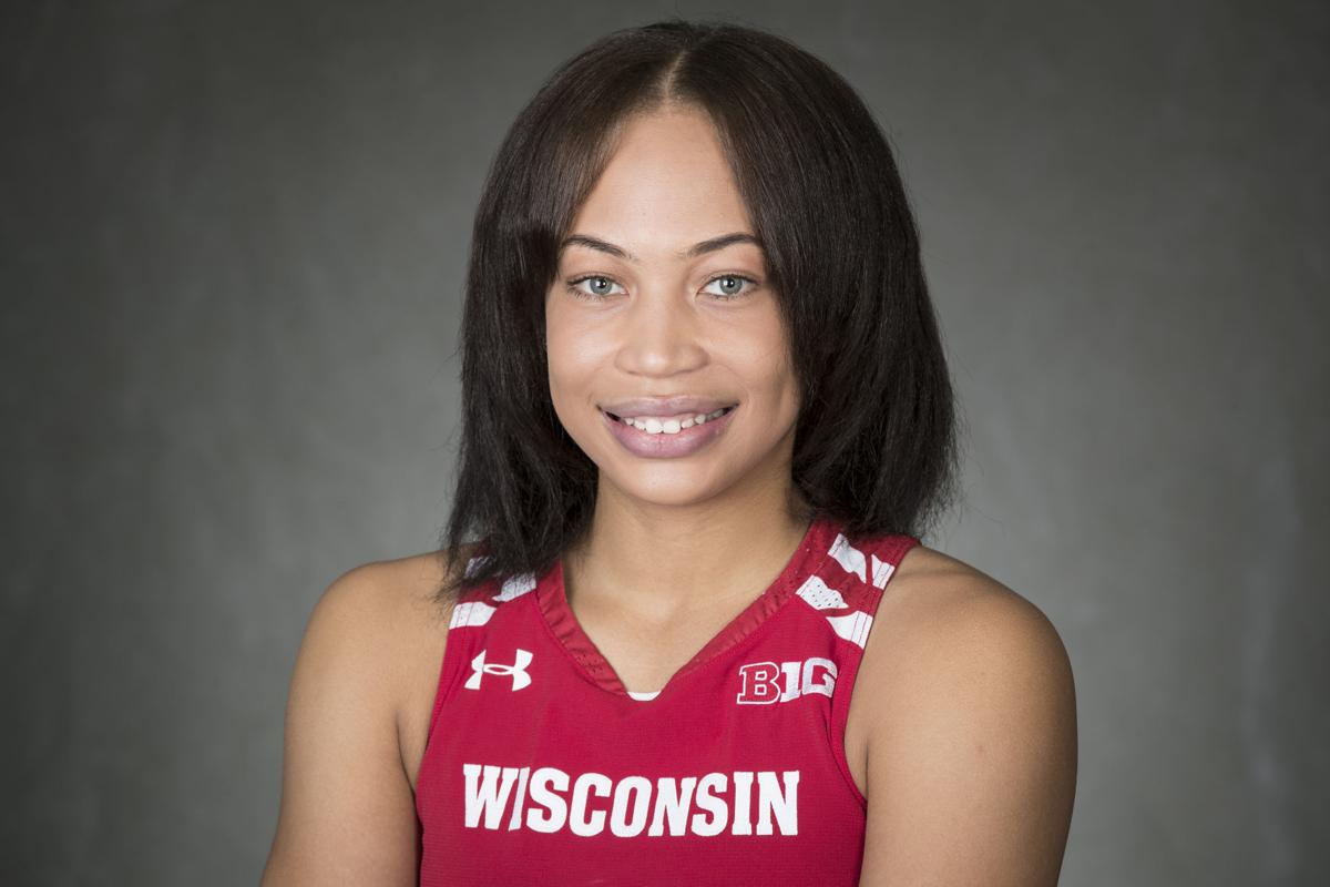 Wisconsin women's basketball players Cayla McMorris, Marsha Howard ...