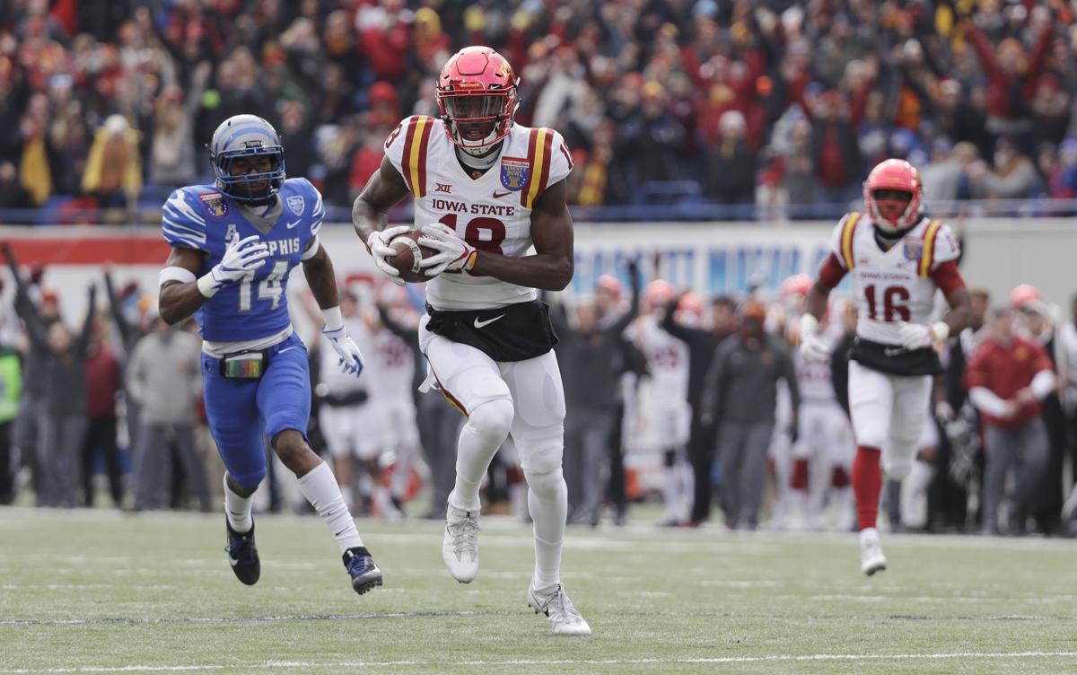 College football: Iowa State beats No. 19 Memphis 21-20 in Liberty Bowl