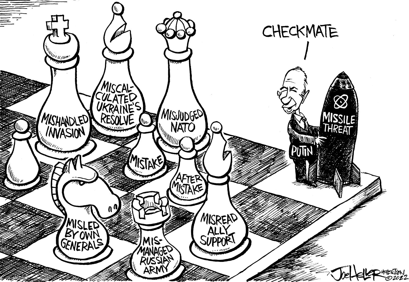 Putin cartoon