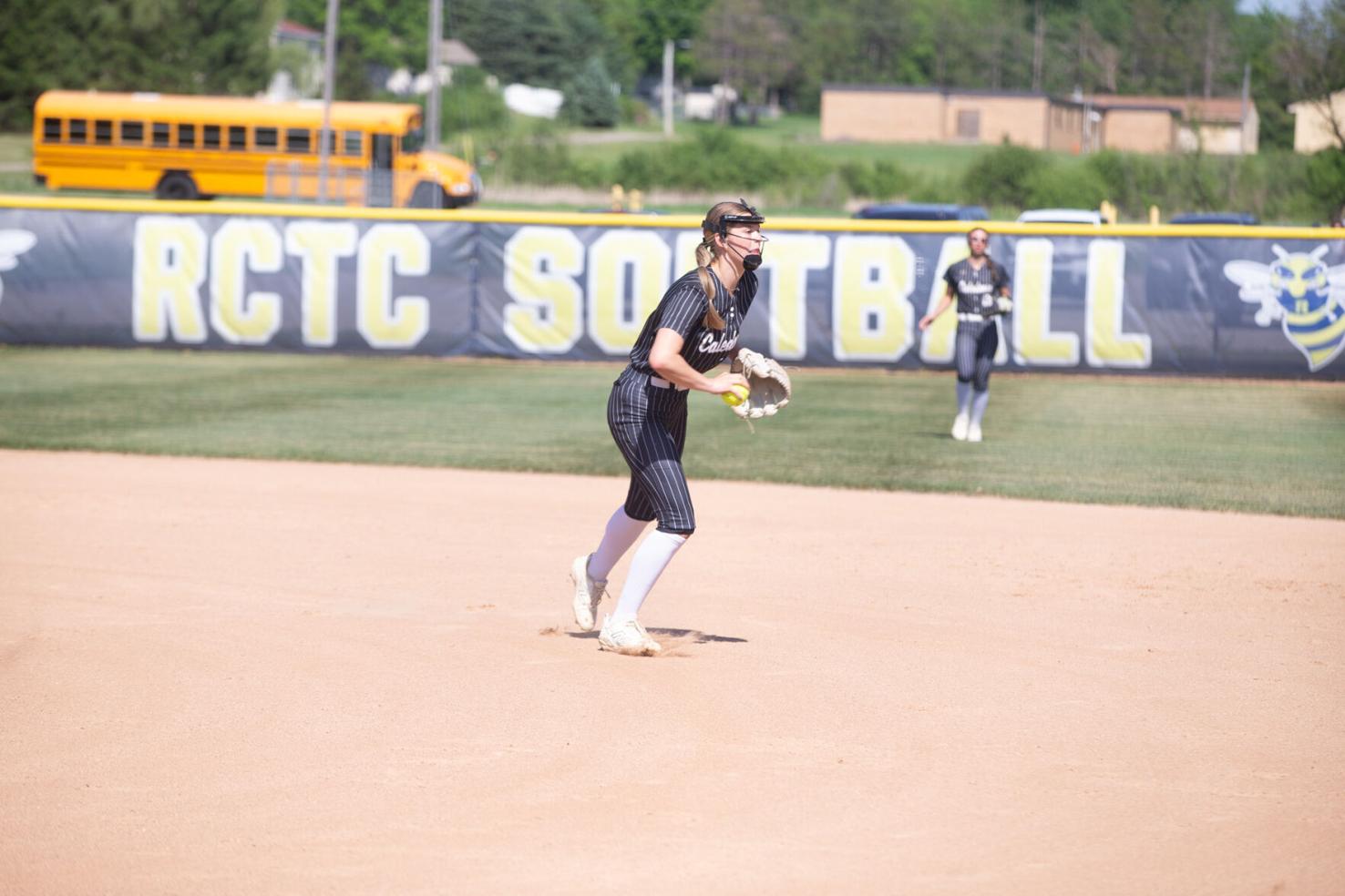 Photos: Caledonia softball takes on Winona Cotter in sectional final