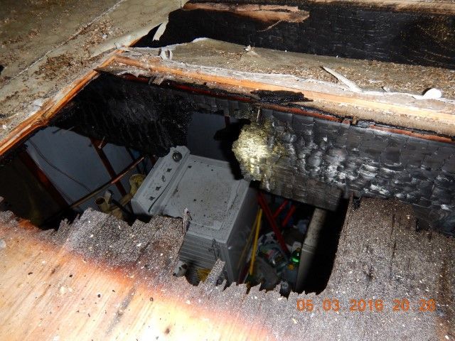 Lightning strikes propane tanks, causes house fire