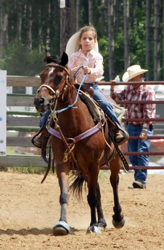 Little Britches rodeo riders get big thrills