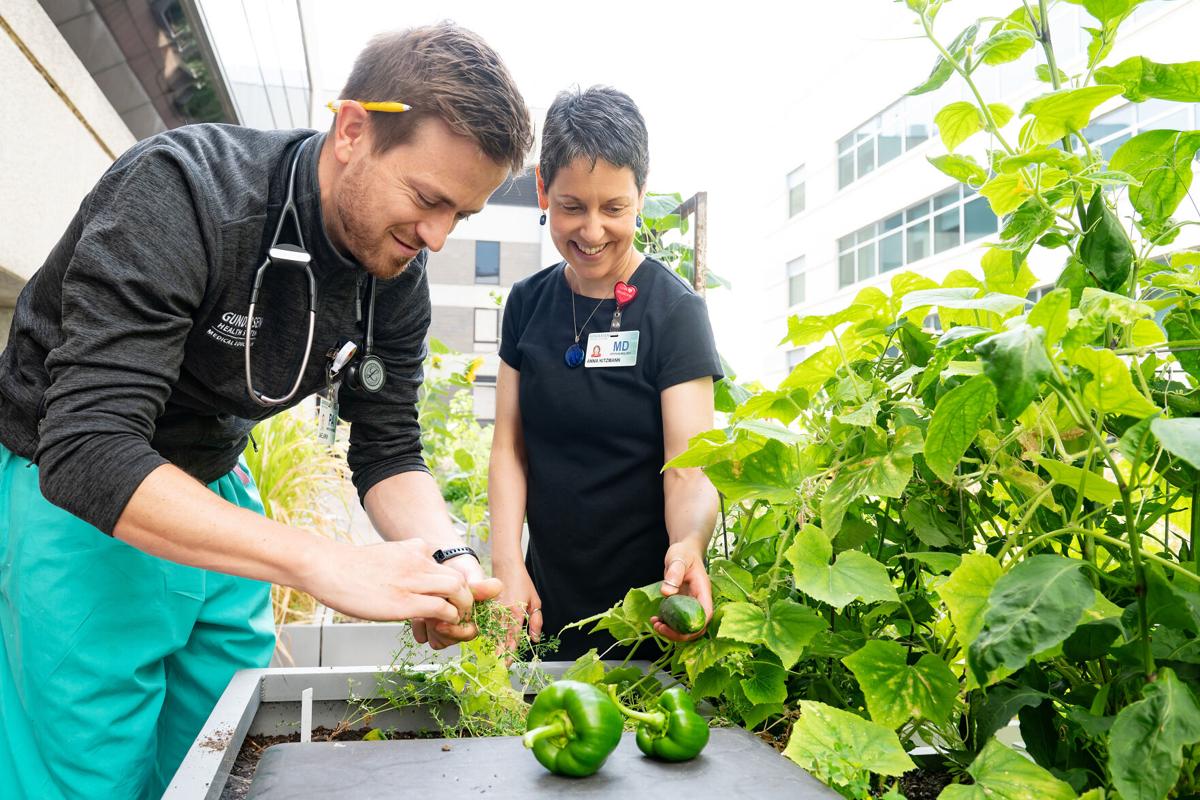 Gundersen Health employees find solace in terrace garden