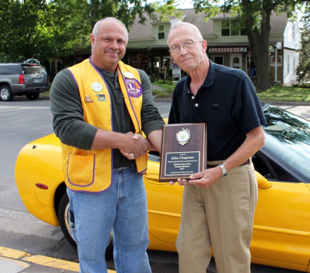 Chapman gets parade marshal nod