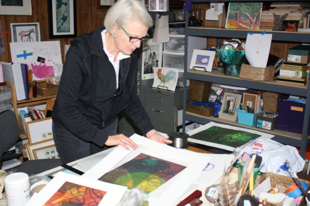 Norse heritage inspires printmaker