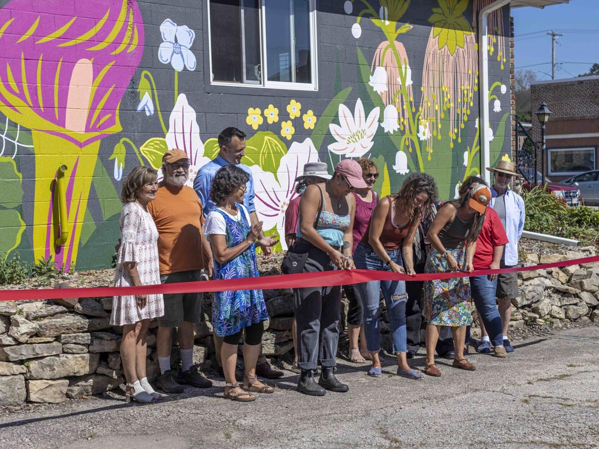 'Spring Ephemerals' mural unveiled in Viroqua