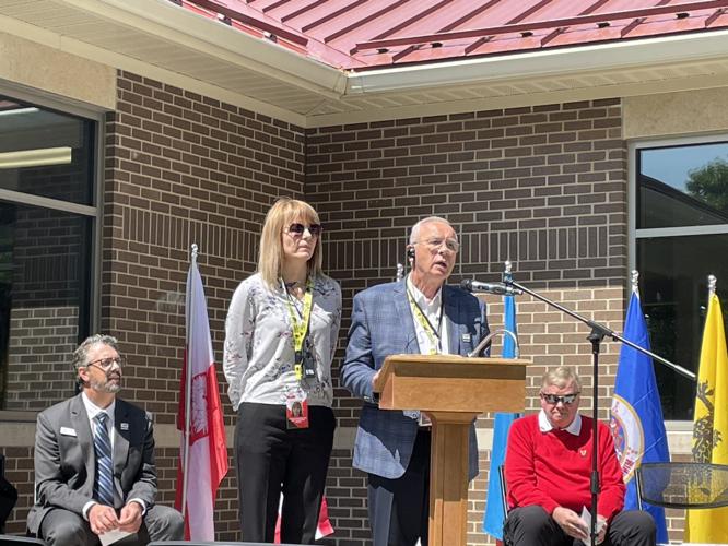 Polish visitors plant ceremonial tree as a symbol of strength and ...