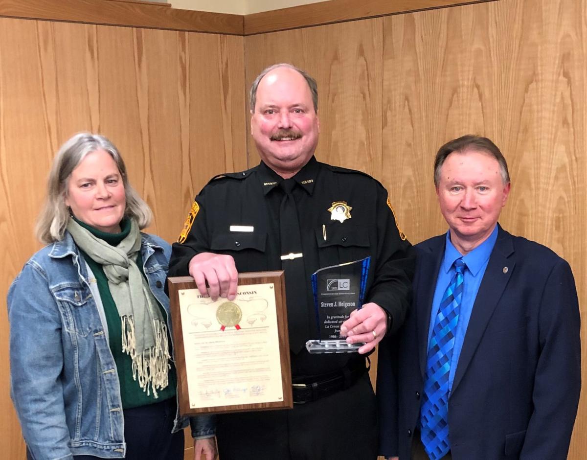 La Crosse County Board salutes sheriff, welcomes new member