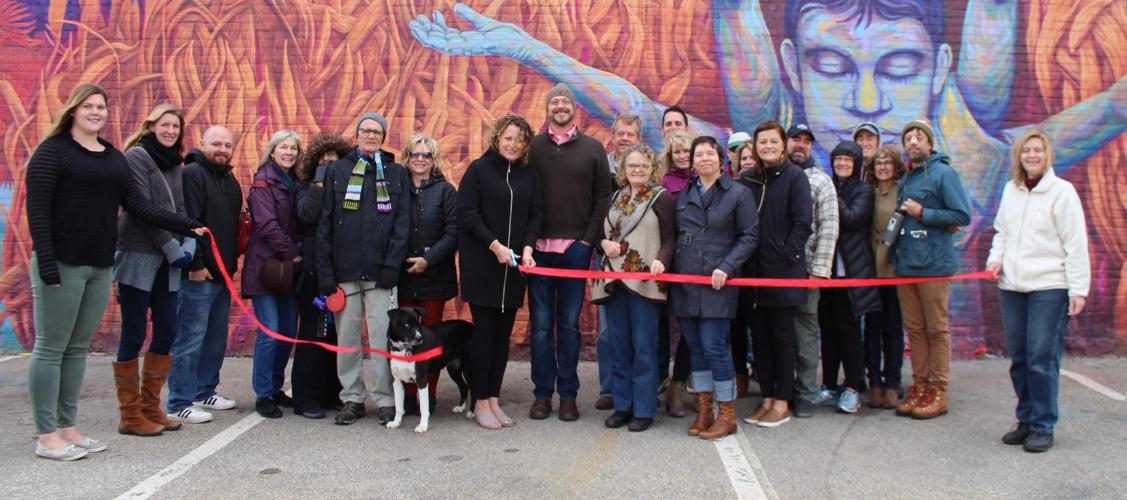 Mural unveiled along Viroqua's Main Street