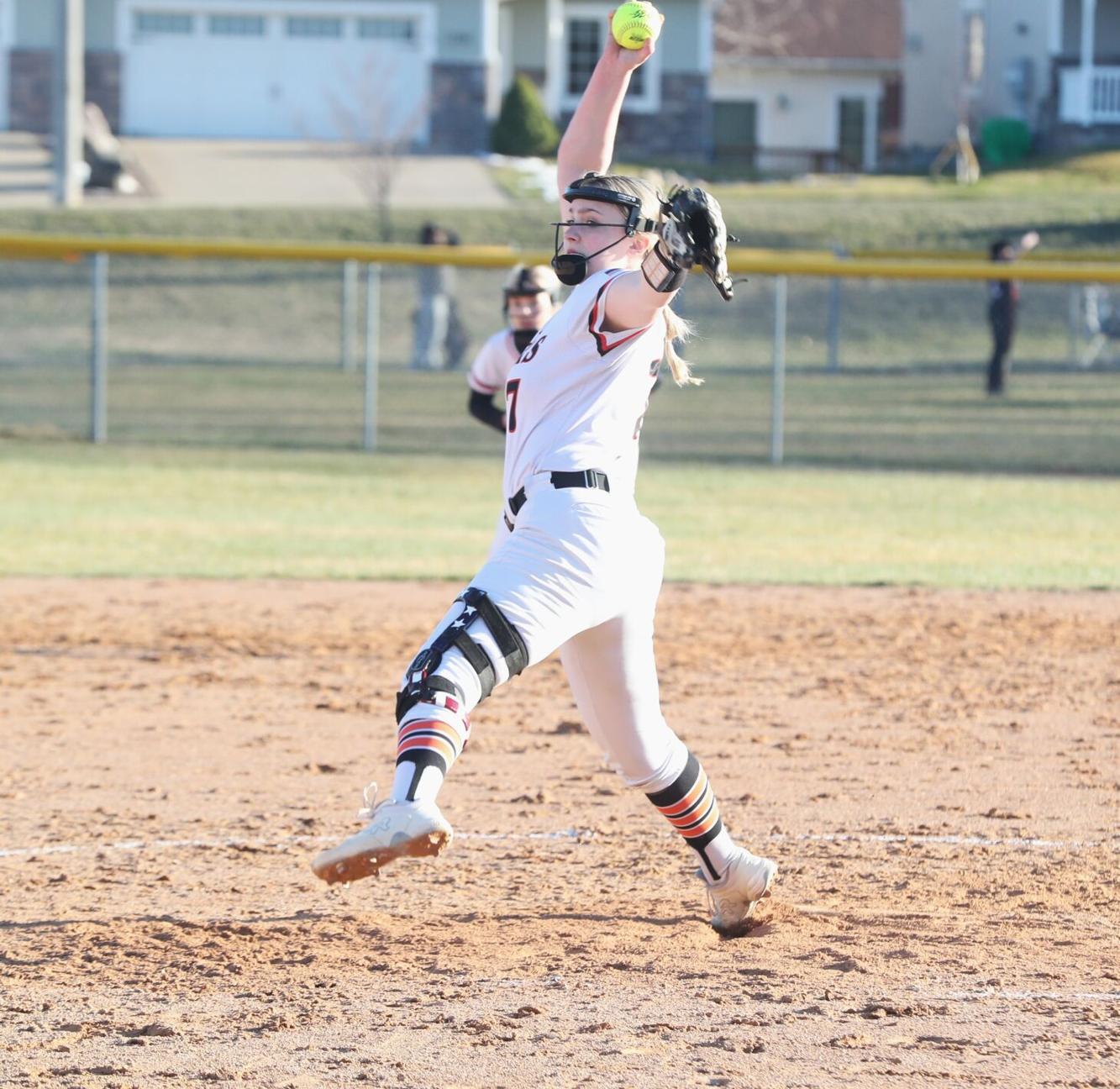 Scenes from Black River Falls at Onalaska Luther softball