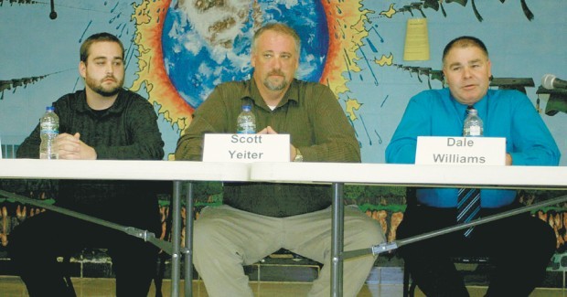 Candidates touch on business, TIF