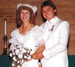 Steve and Robyn Phillips 25th Wedding Anniversary