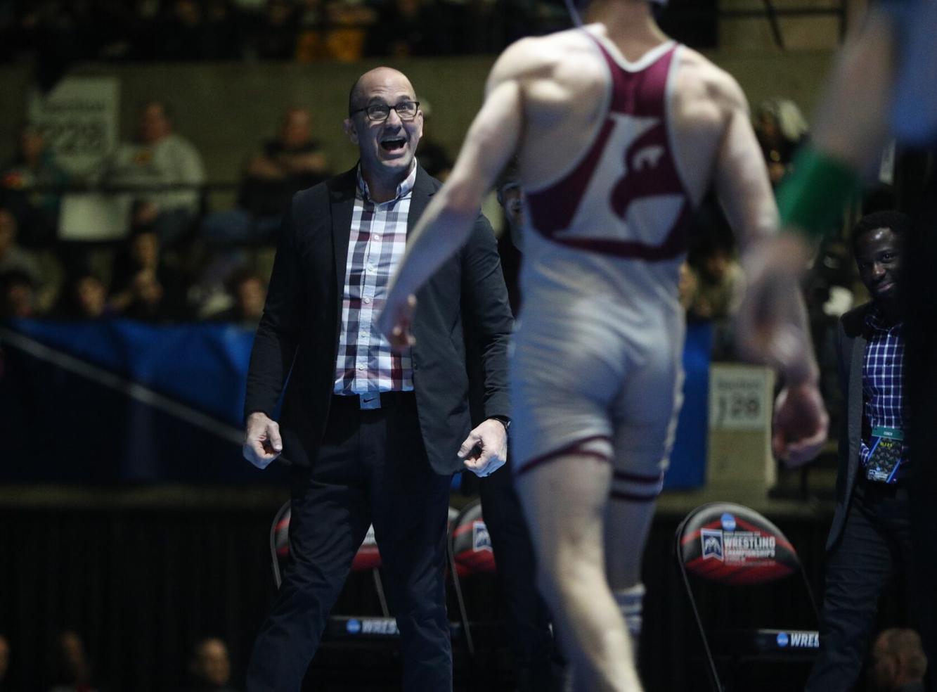 UW-L's Nolan Hertel wins second Division III 157-pound title