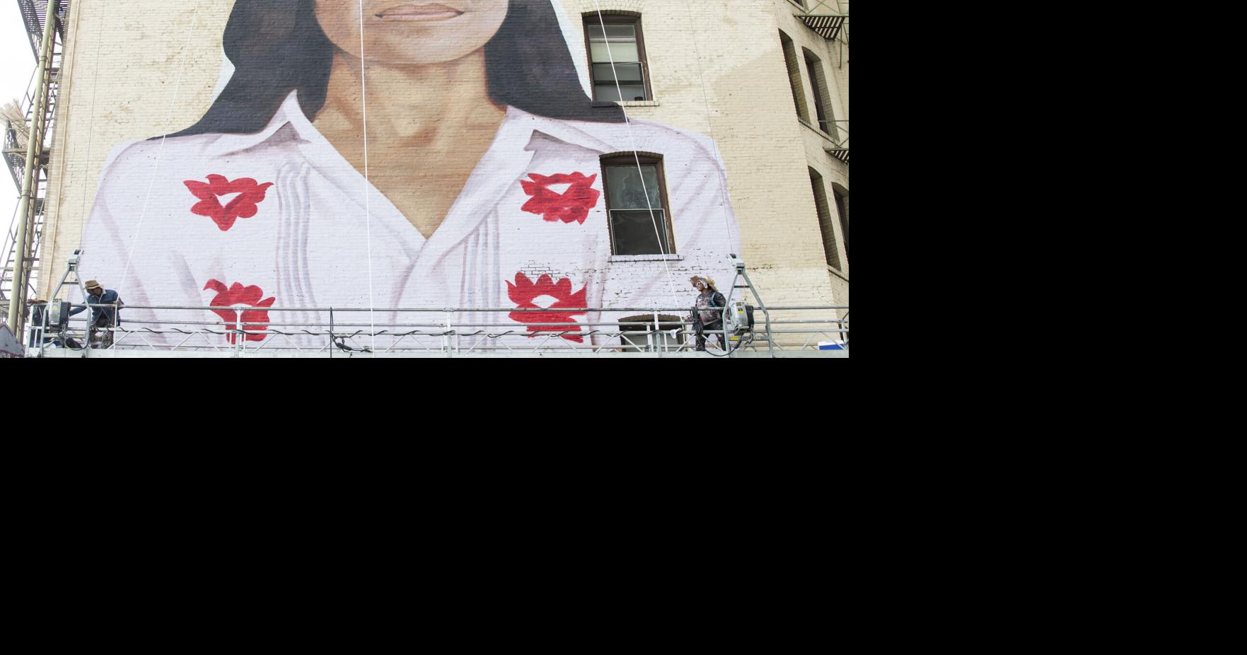 Honoring Huerta: Activist depicted in new DTLA mural | News ...