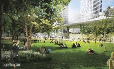 See Updated Designs for Pershing Square Renovation | Development ...
