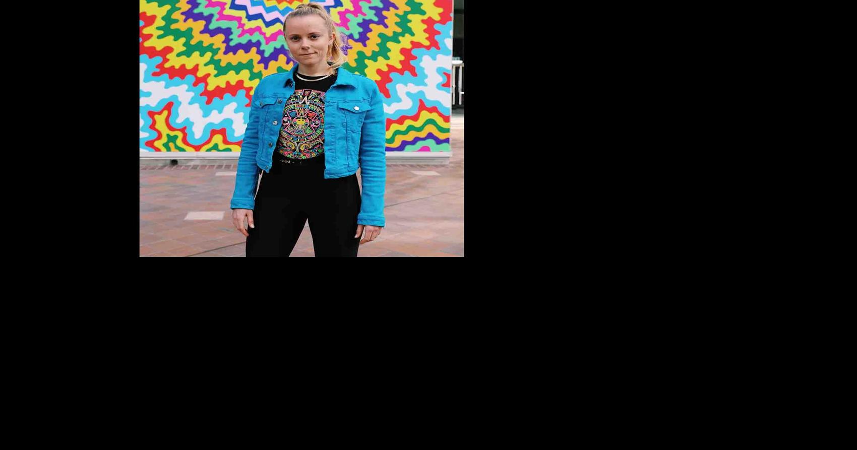 Jen Stark’s ‘Light Spectrum’ shines Downtown | Arts and Culture ...