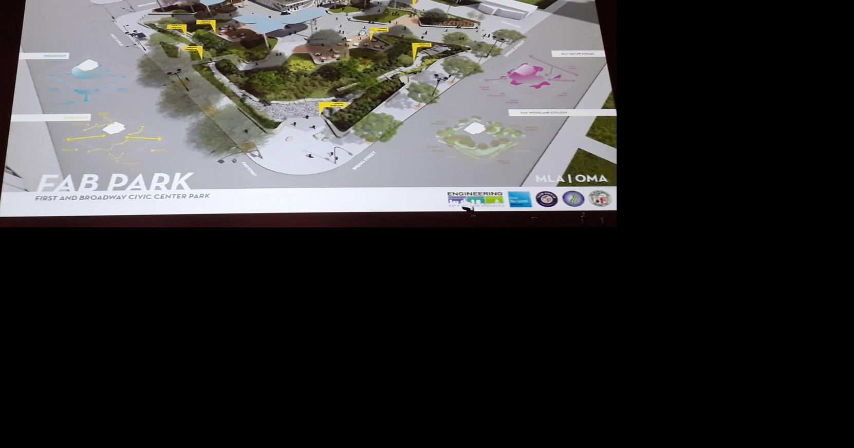 Updates, Designs Revealed for First and Broadway Park | News ...