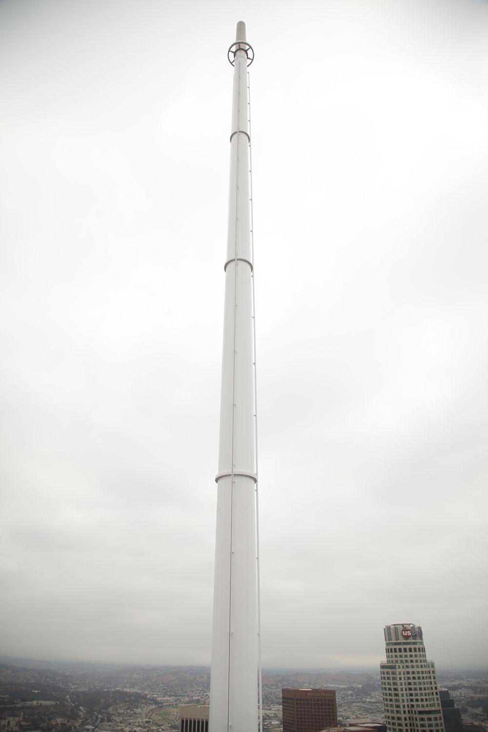 An Amazing View of the Wilshire Grand Spire | News | ladowntownnews.com