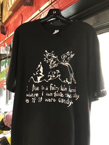 Art and Fashion: Andrea Bogdan’s studio offers T-shirts, artistic ...