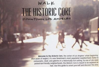 Historic Core Walking Guide Hits the Streets | News | ladowntownnews.com