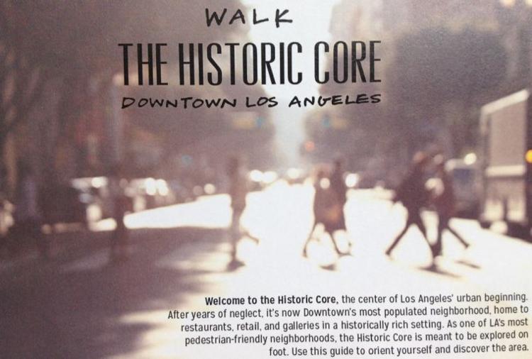 Historic Core Walking Guide Hits the Streets | News | ladowntownnews.com