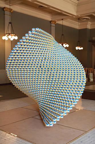 Exhibit Turns Cans Into Architecture | Arts and Culture ...