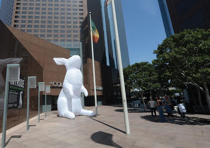 Downtown Is Being Invaded by Giant Inflatable Rabbits | News ...