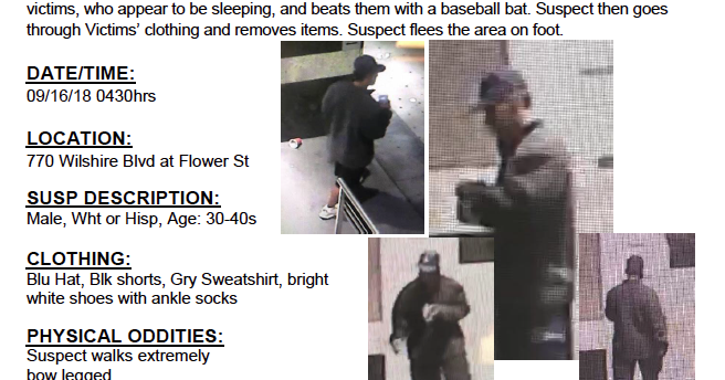 Three Homeless Men Attacked With Baseball Bat in Downtown | News ...