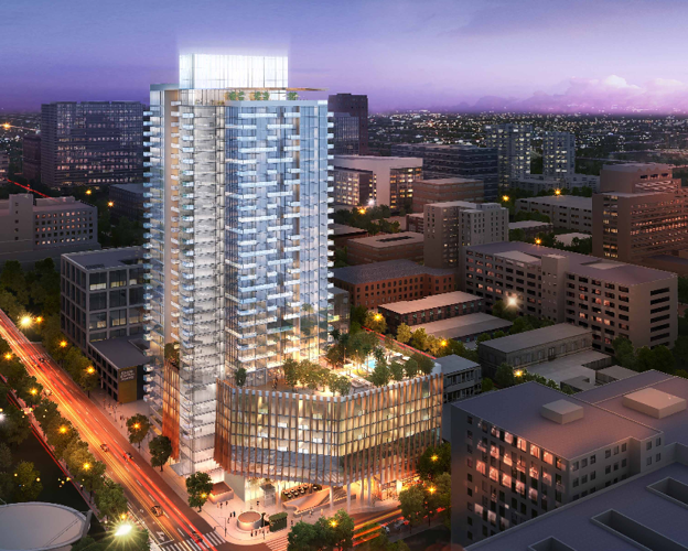 Plans for 33-Story Tower at Fourth and Hill Streets | News ...