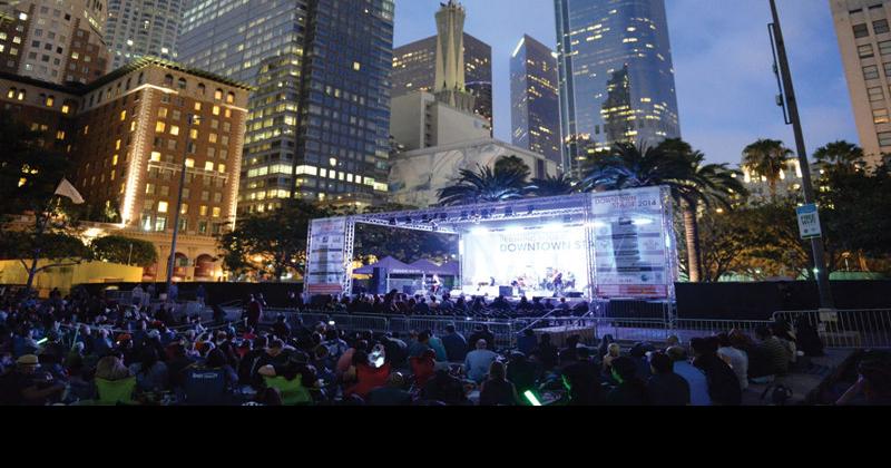 Pershing Square Is Alive With the Sound of Music (and Movies) | Arts ...