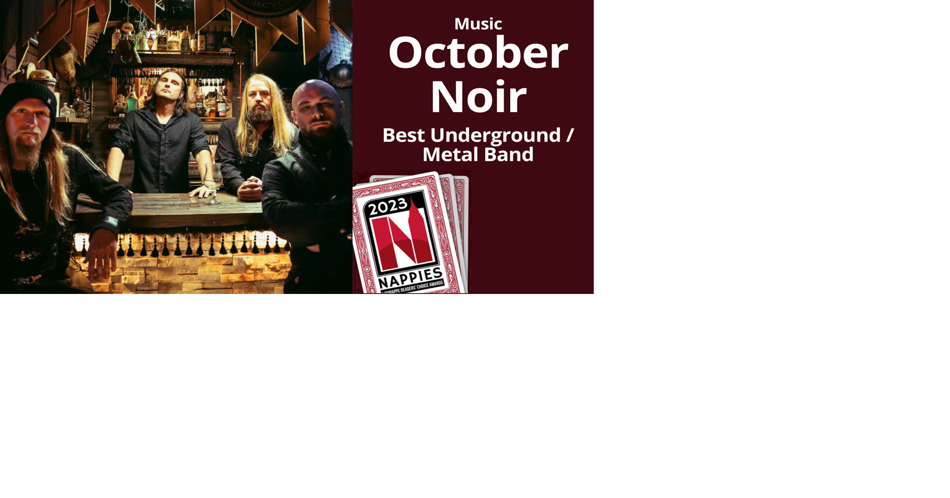 October Noir cranks out award-winning gothic metal | Music & Events ...
