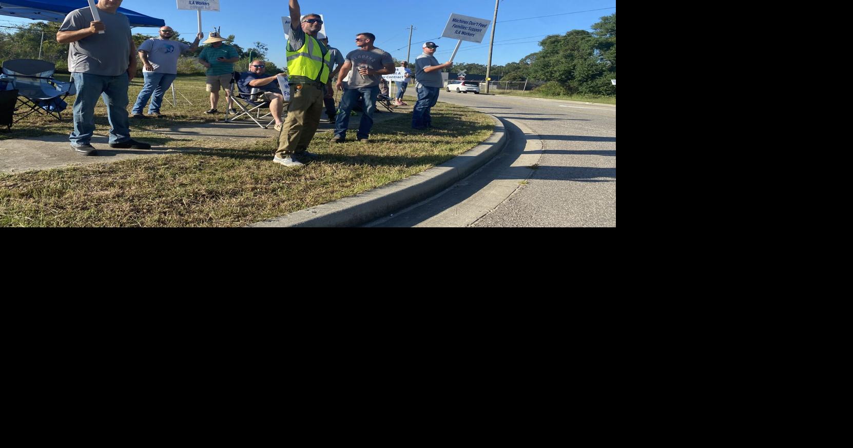 ‘As long as it takes’ — Port of Mobile longshoremen join nationwide ...