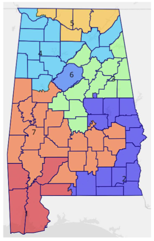 Most redistricting maps separate Mobile, Baldwin counties | News ...